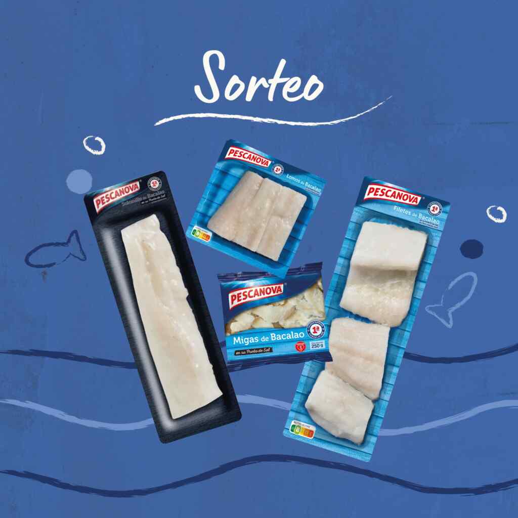 Sorteo Pescanova: Gana un pack de los mejores productos de bacalao ...